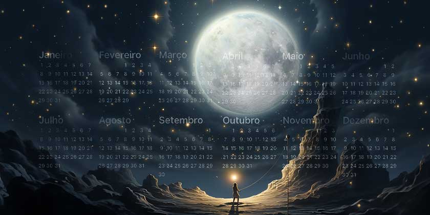Calendário Lunar 2024: datas e fases da Lua em cada signo