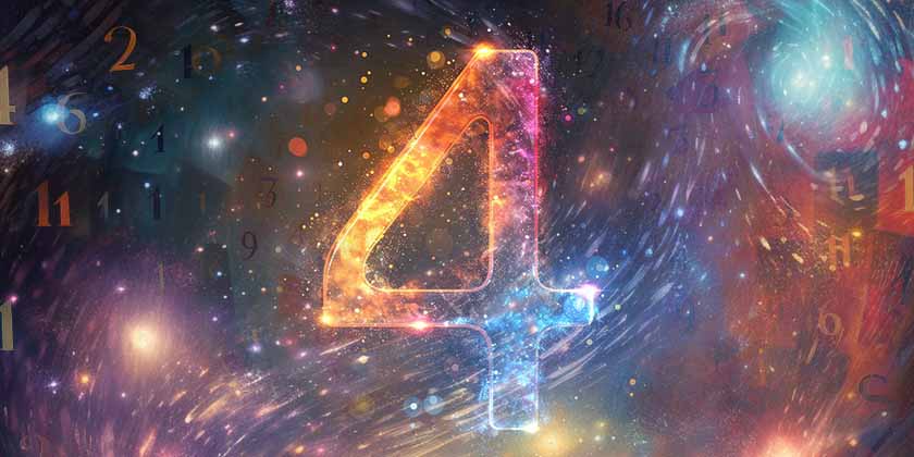 Significado del número 4 en la numerología