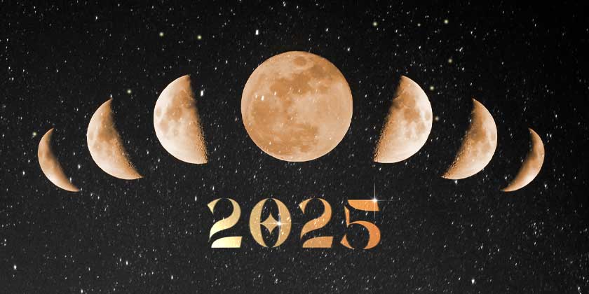 Know the void of course Moon dates in 2025